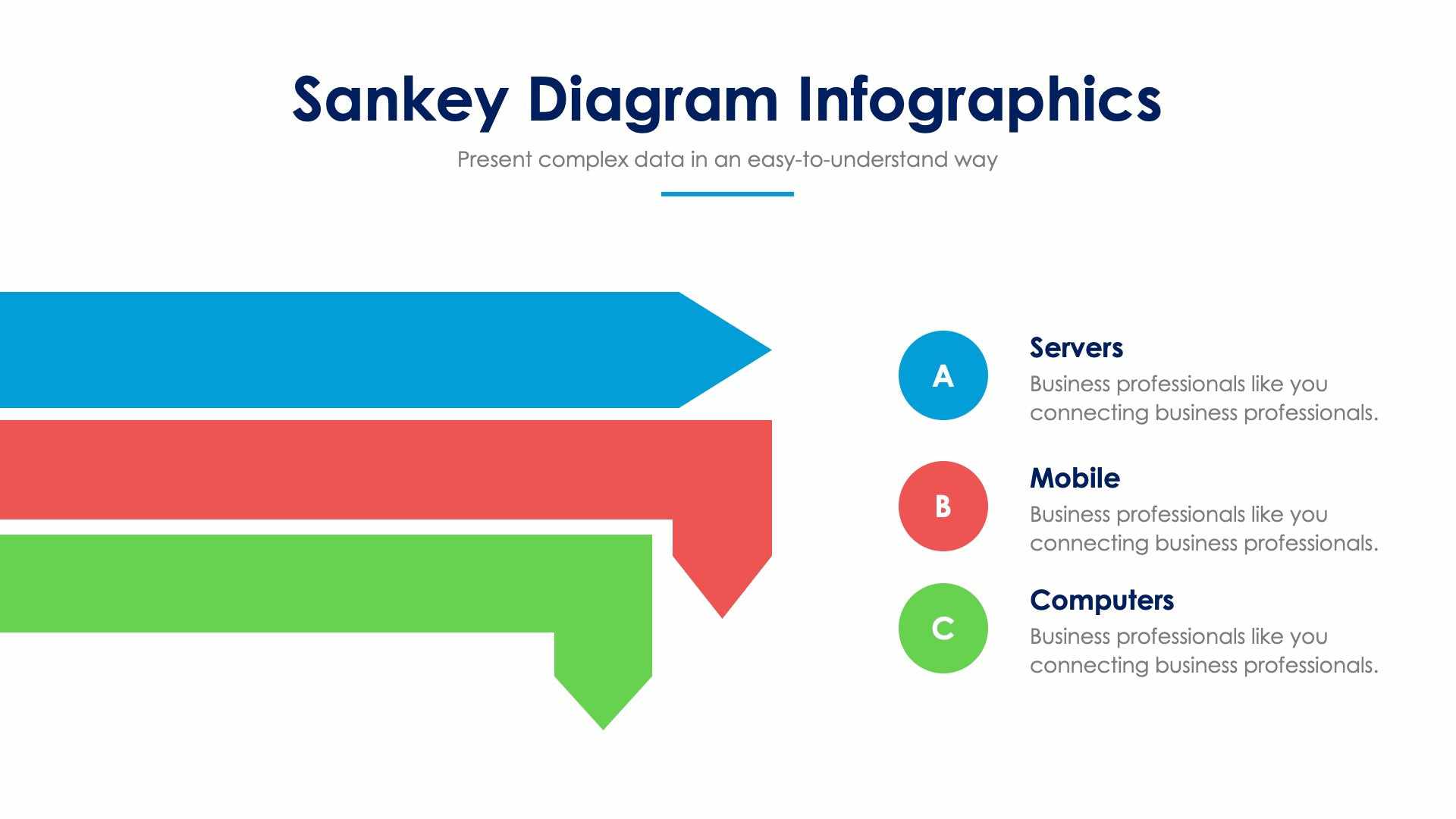 Sankey Diagram Slide Infographic Template S01042203 | Infografolio