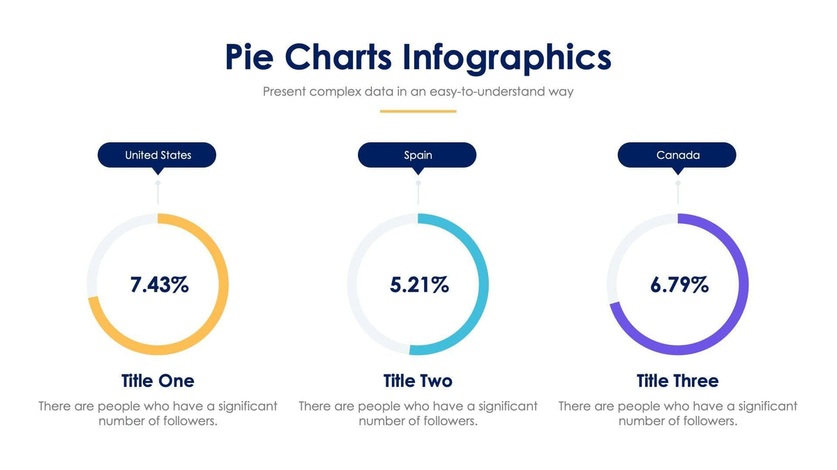 Pie Charts Slide Infographic Template S02062211 – Infografolio