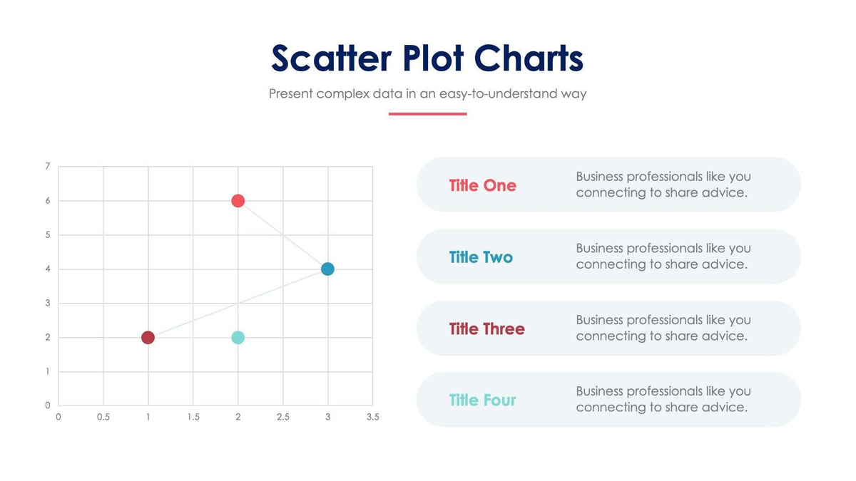 Scatter Plot Charts Slide Infographic Template S02062216 – Infografolio