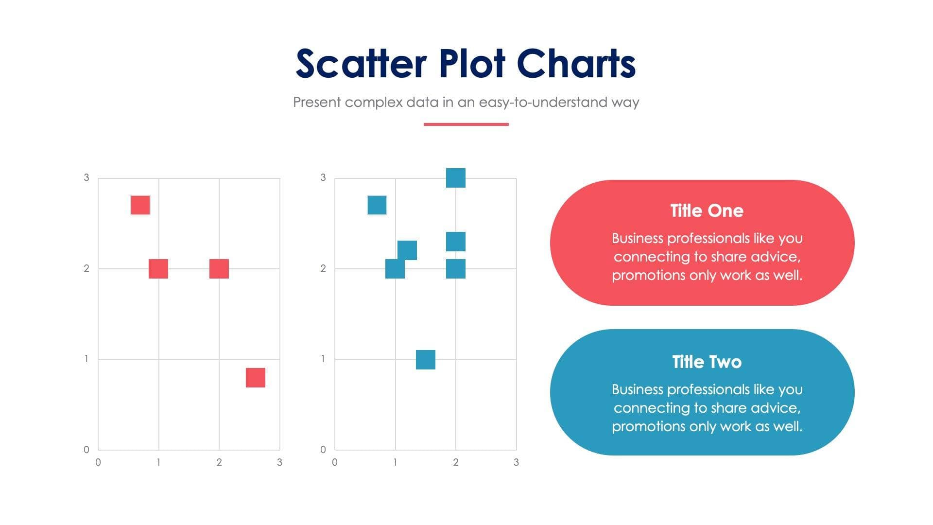 Scatter Plot Charts Slide Infographic Template S02062224 | Infografolio