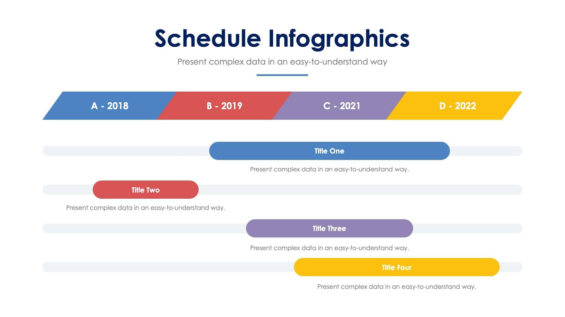 Schedule Slide Infographic Template S03032202 | Infografolio