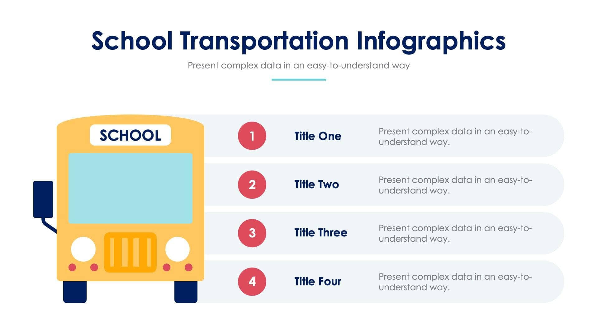 School Transportation Slide Infographic Template S04112208 | Infografolio