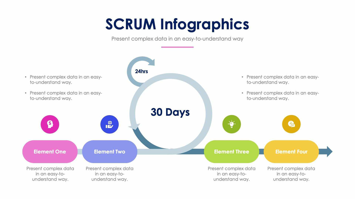 SCRUM Slide Infographic Template S01062205 – Infografolio