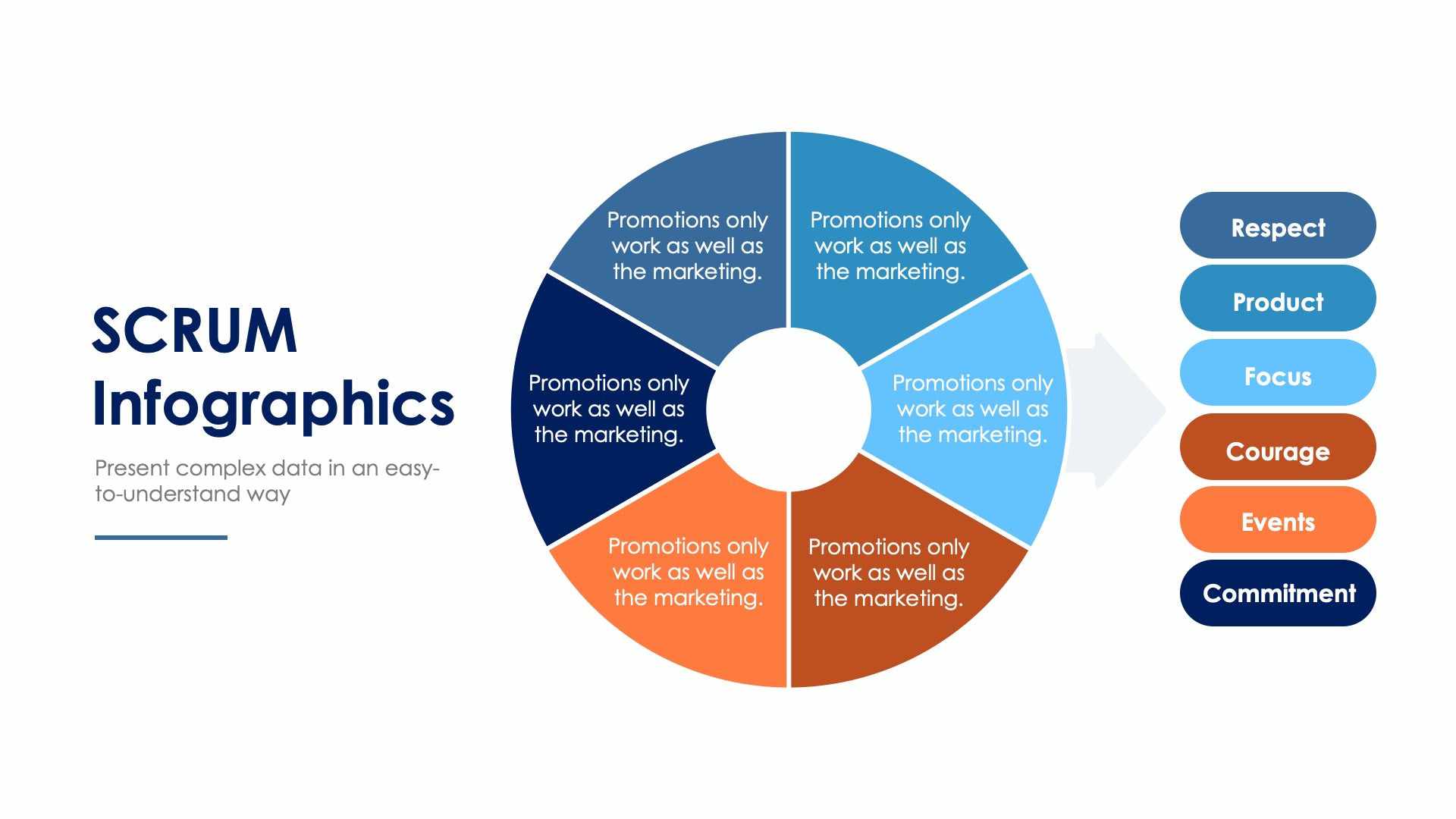 SCRUM Slide Infographic Template S01272201 | Infografolio