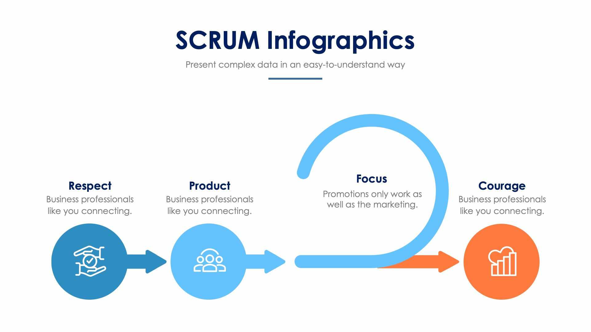 SCRUM Slide Infographic Template S01272202 | Infografolio