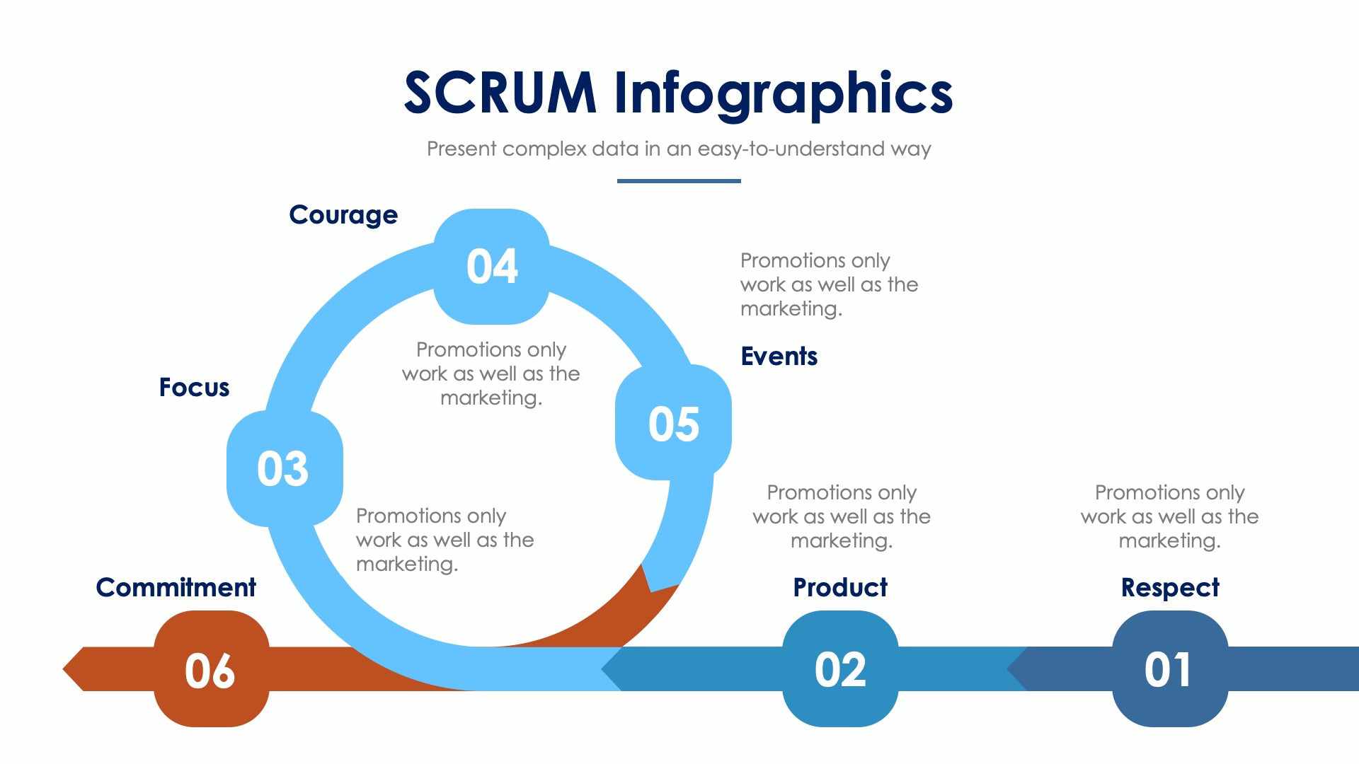 SCRUM Slide Infographic Template S01272209 | Infografolio