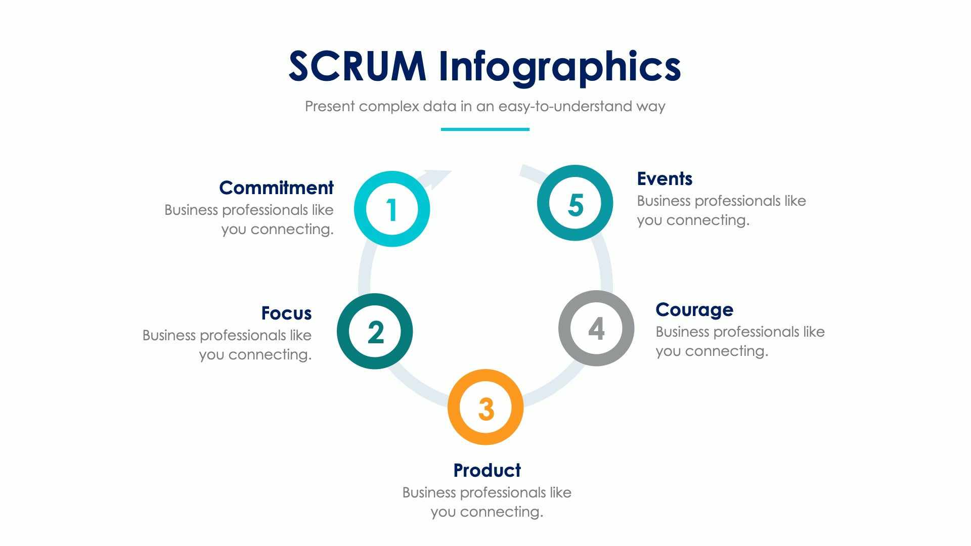 SCRUM Slide Infographic Template S01272220 | Infografolio