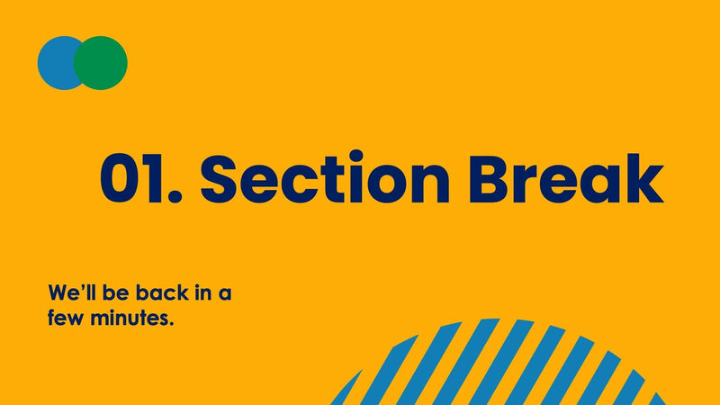 Section-Break-Slides | Infografolio