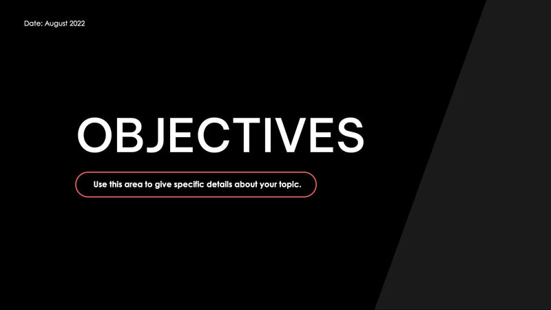 Section Break Slide Template S11092201 – Infografolio