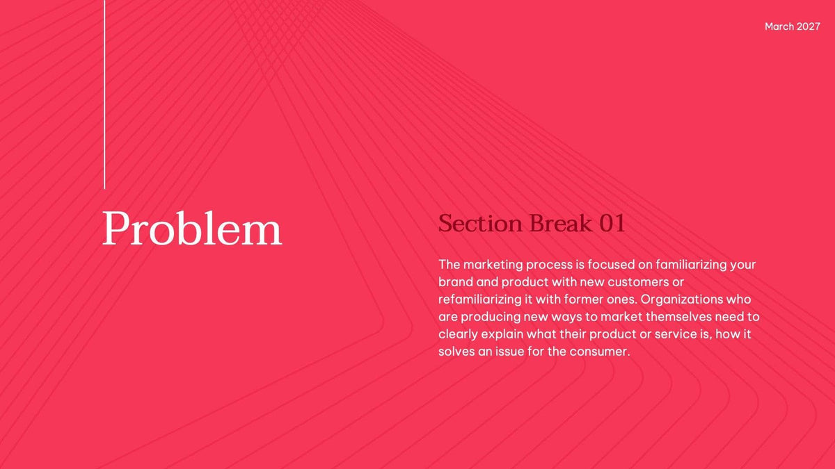 Section Break Slide Template S11032201 – Infografolio