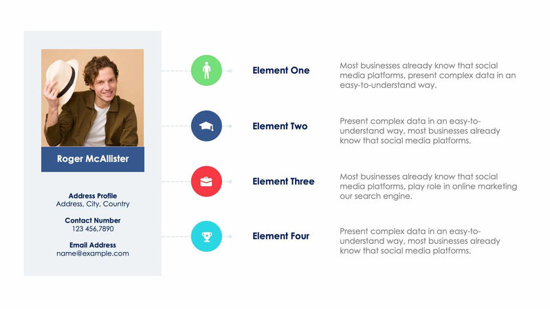 Self Introduction Slide Templates | Infografolio