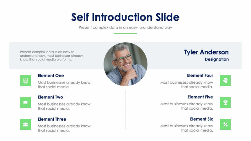 Self Introduction Slides – Infografolio