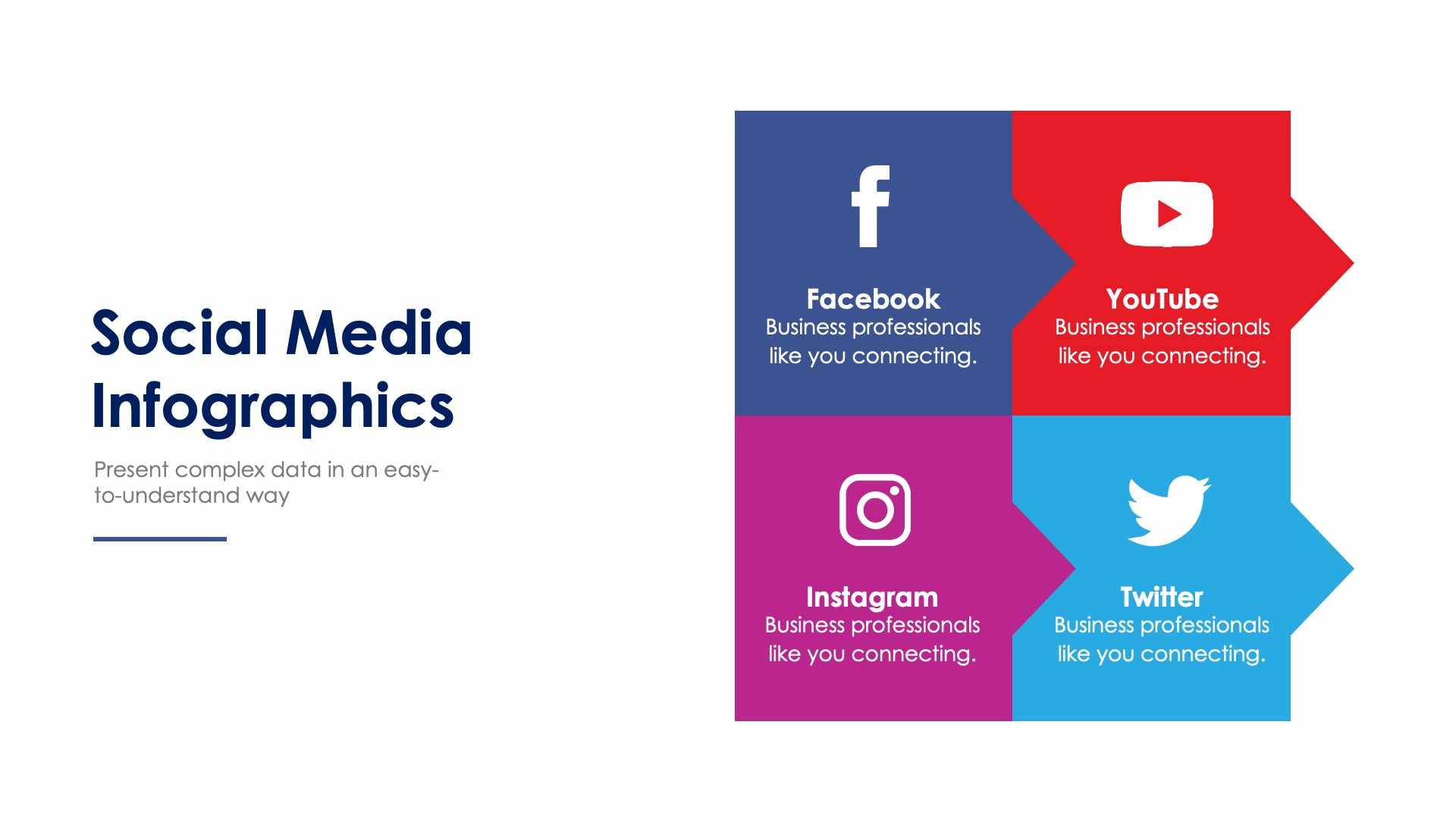 Infographic Template Social Media