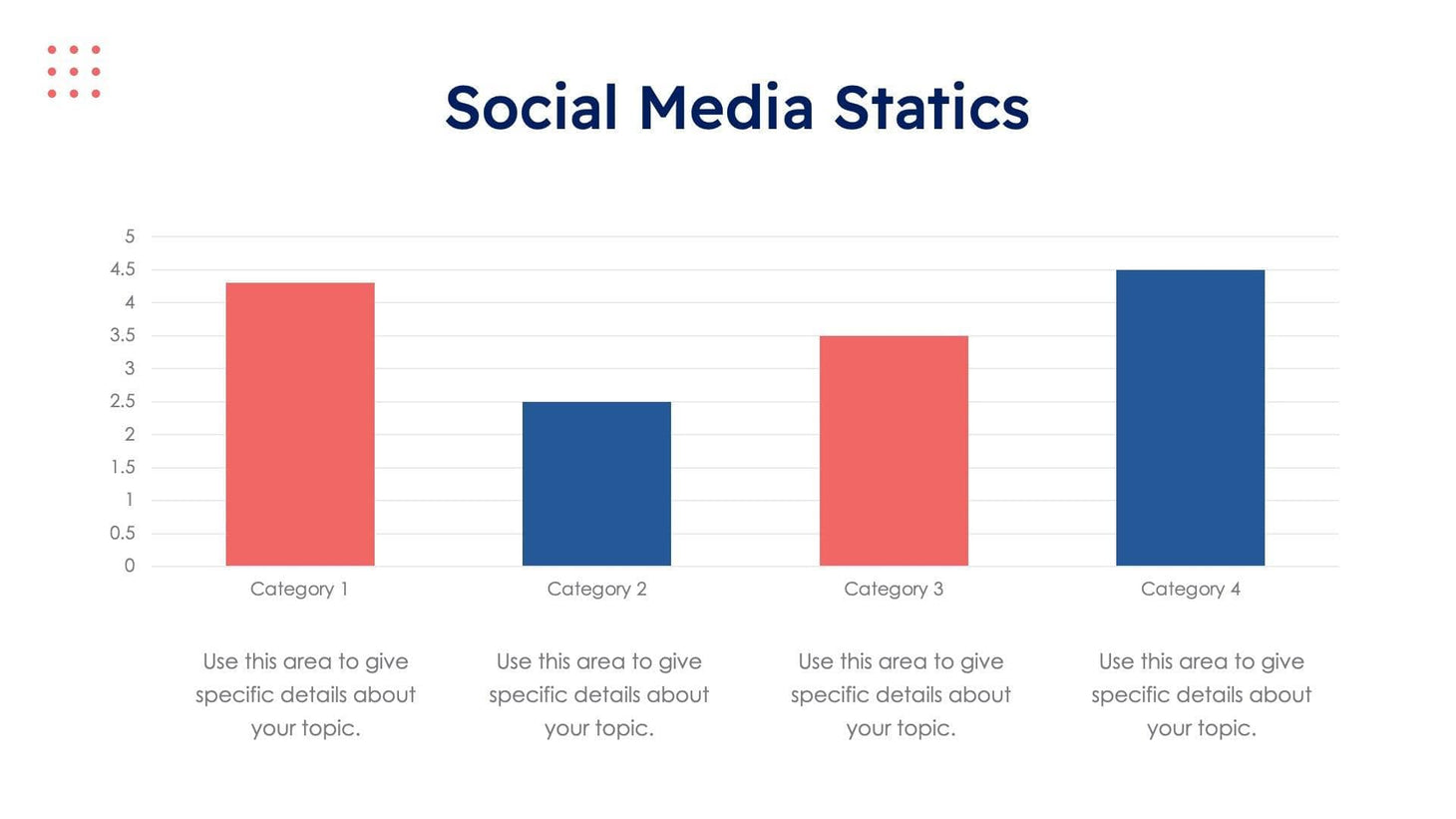Social Media Statics Slide Template S10182201 – Infografolio