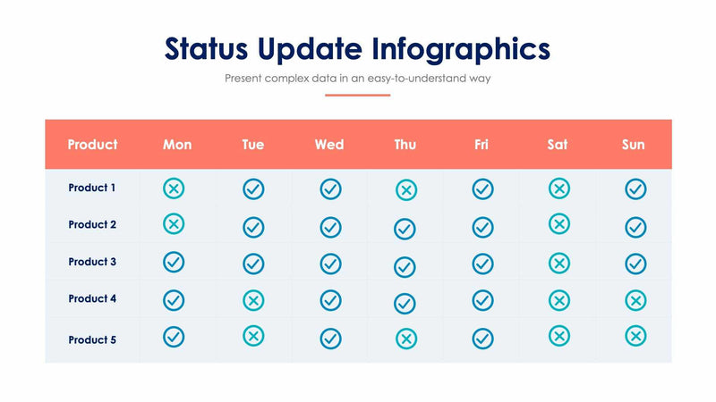 Status Update-Slides | Infografolio