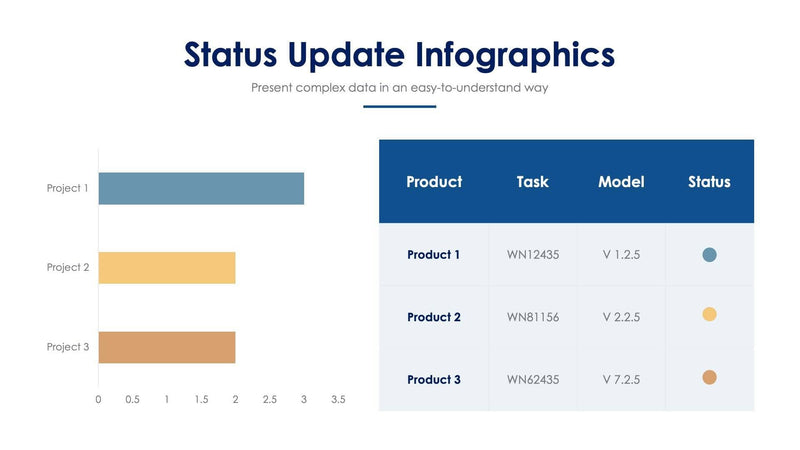 Status Update-Slides | Infografolio