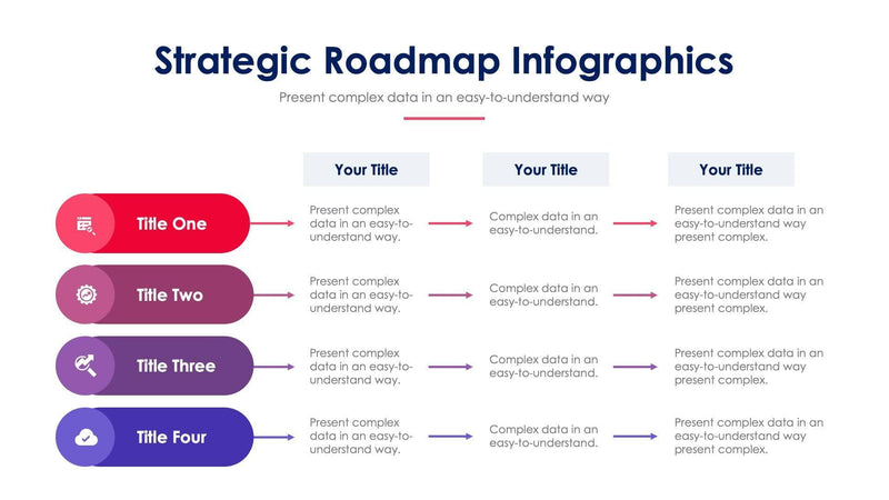 Strategic Roadmap Slides – Infografolio