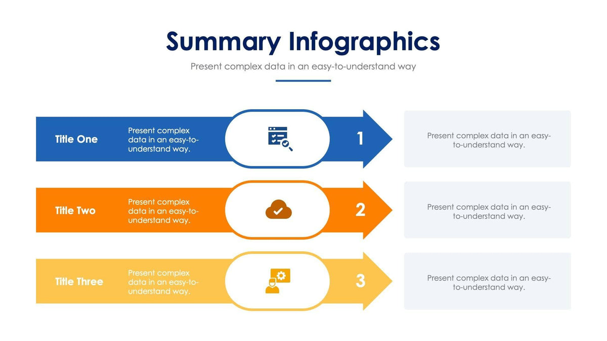 Summary Slide Infographic Template S03142219 – Infografolio