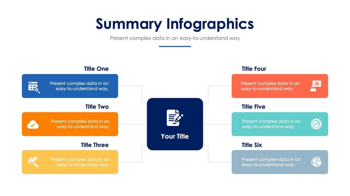 Summary Slide Infographic Template S03142220 – Infografolio