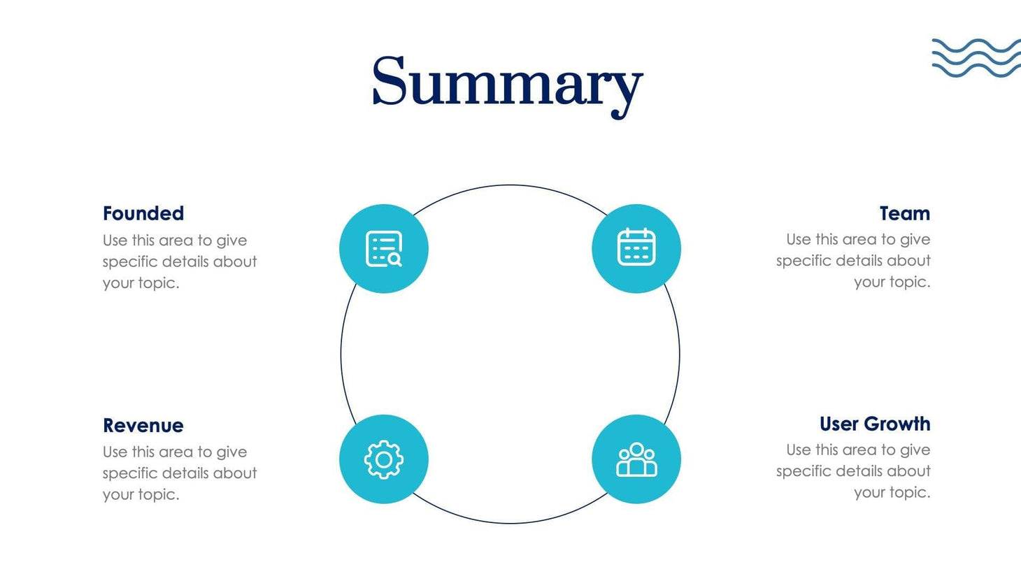 Summary Slide Template S10172204 – Infografolio