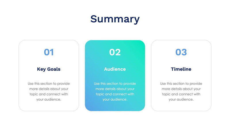Summary-Slides | Infografolio