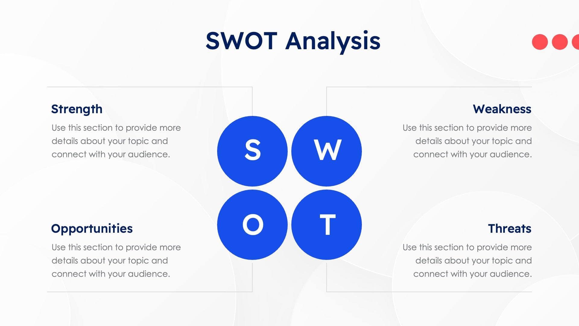 SWOT Analysis Slide Template S12022201 | Infografolio