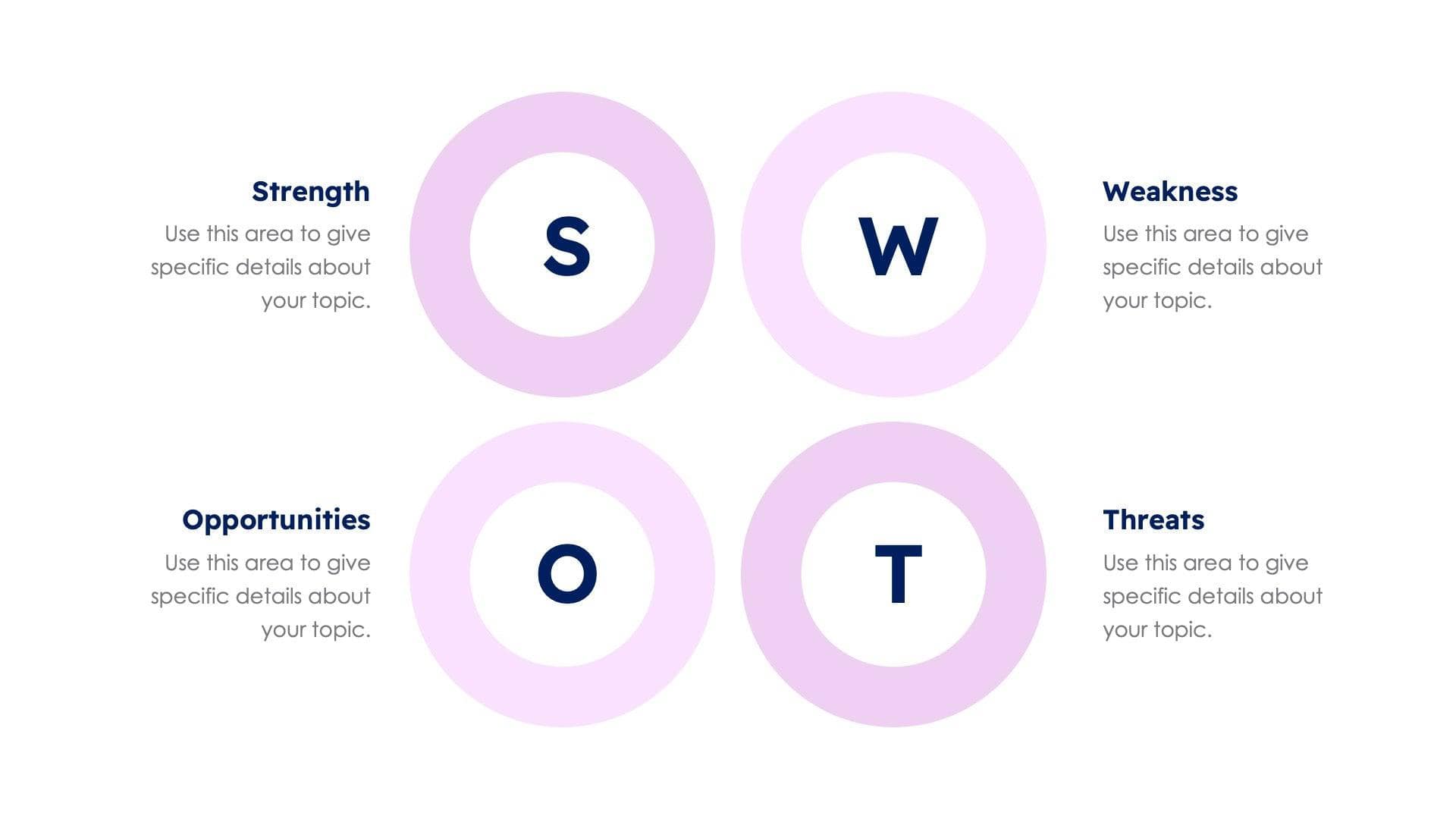 SWOT Slide Template S10172201 | Infografolio