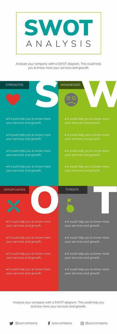 SWOT Infographics – Infografolio