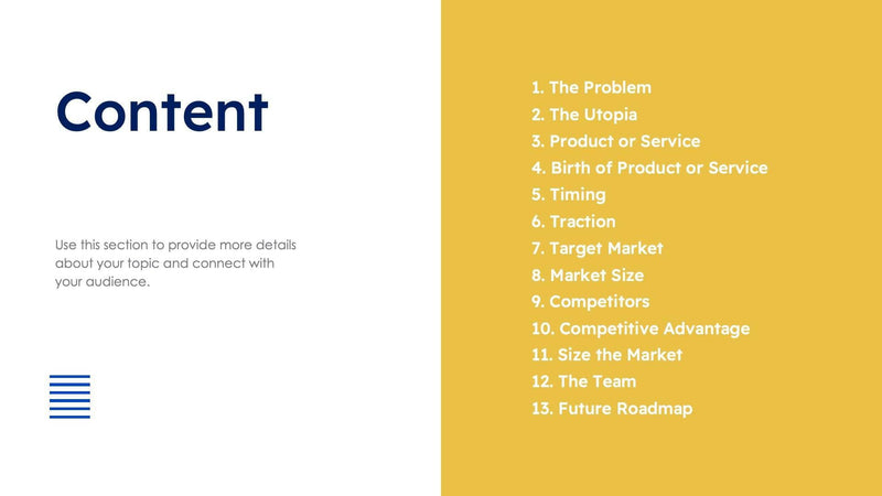 Table-Of-Content-Slides | Infografolio