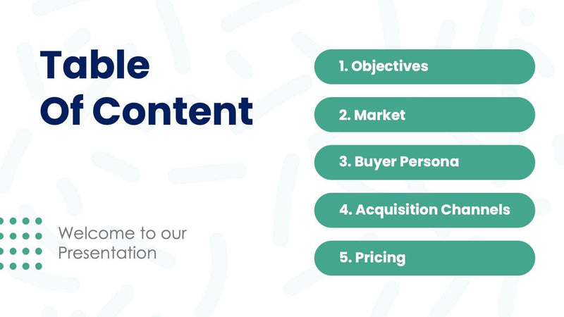 Table-Of-Content-Slides | Infografolio