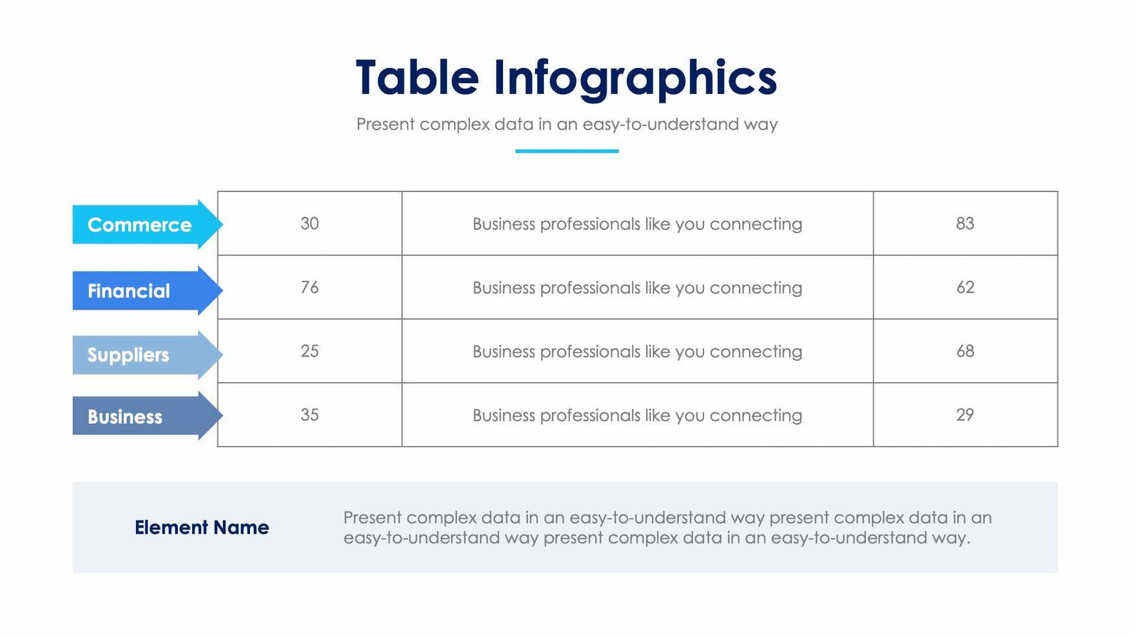 Table Slide Infographic Template S01112216 – Infografolio