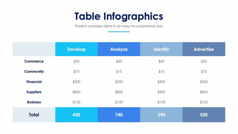 Table-Slides – Infografolio