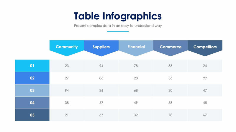 Table-Slides – Infografolio