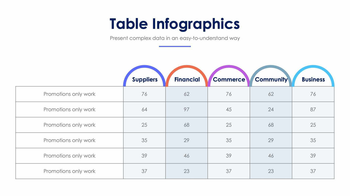 Table Slide Infographic Template S01272204 – Infografolio