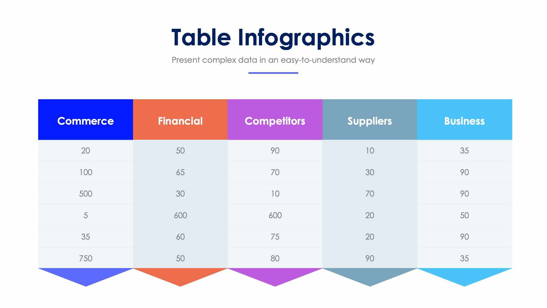 Table Slide Infographic Template S01272208 | Infografolio
