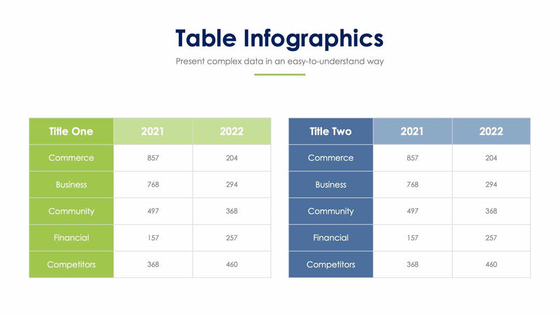 Table-Slides – Infografolio