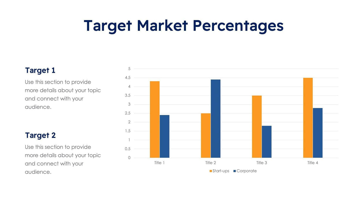 Target Market Percentages Slide Template S10192201 – Infografolio