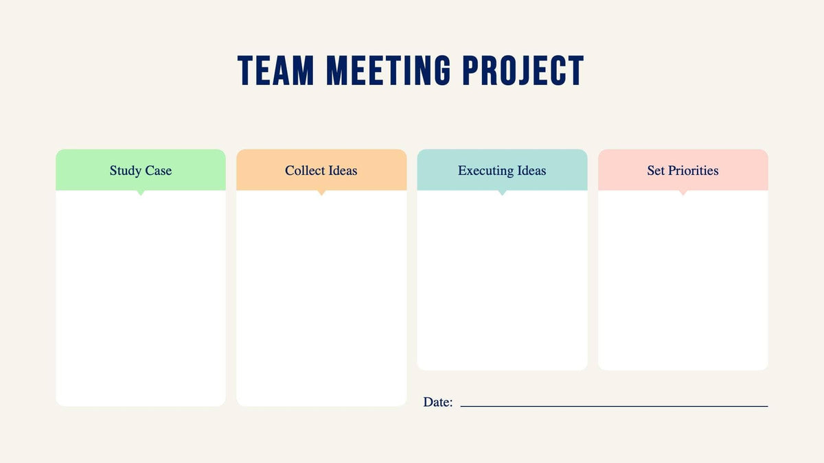 Team Meeting Project Slide Infographic Template S08122206 – Infografolio