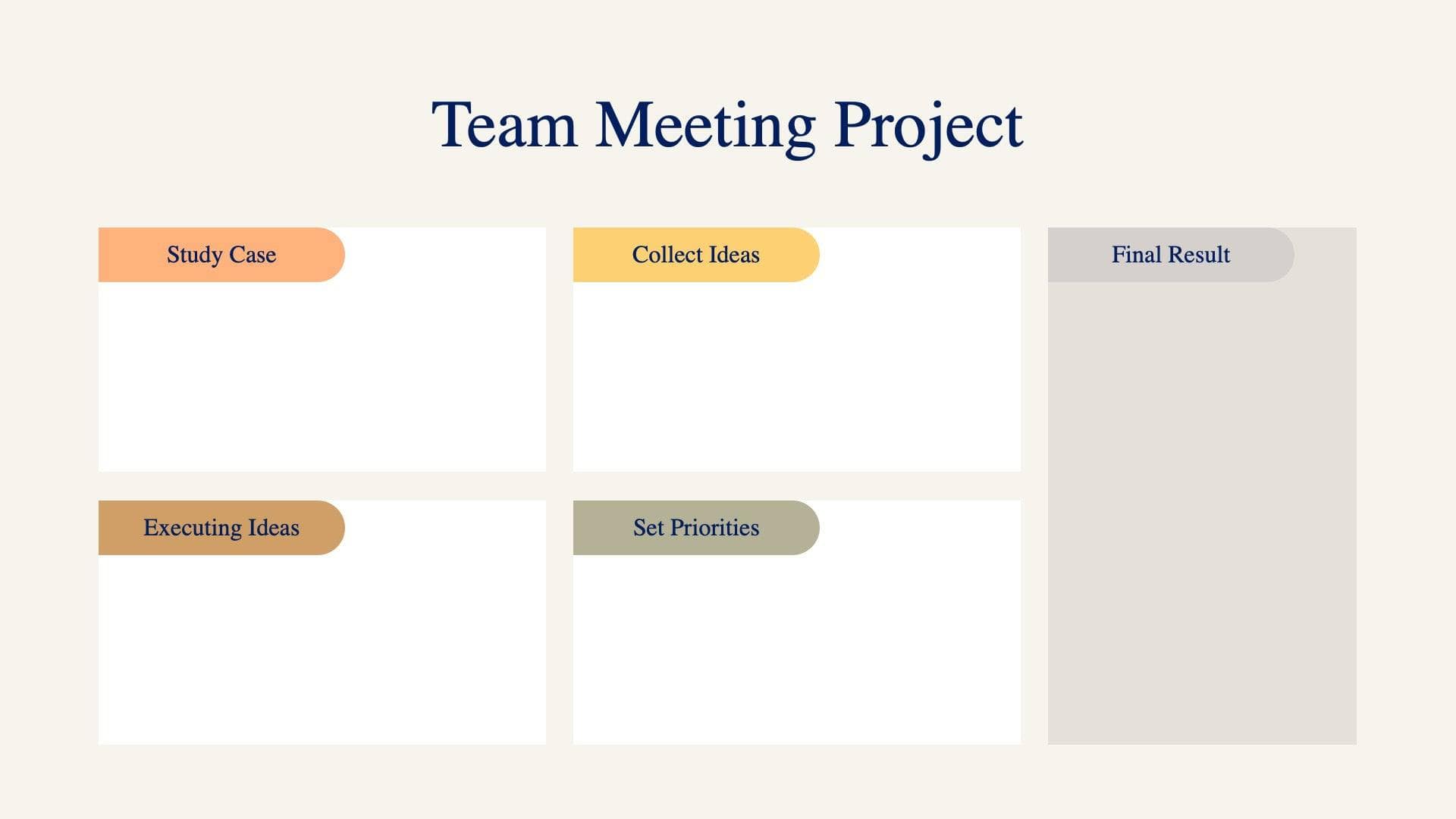 Team Meeting Project Slide Infographic Template S08122213 | Infografolio