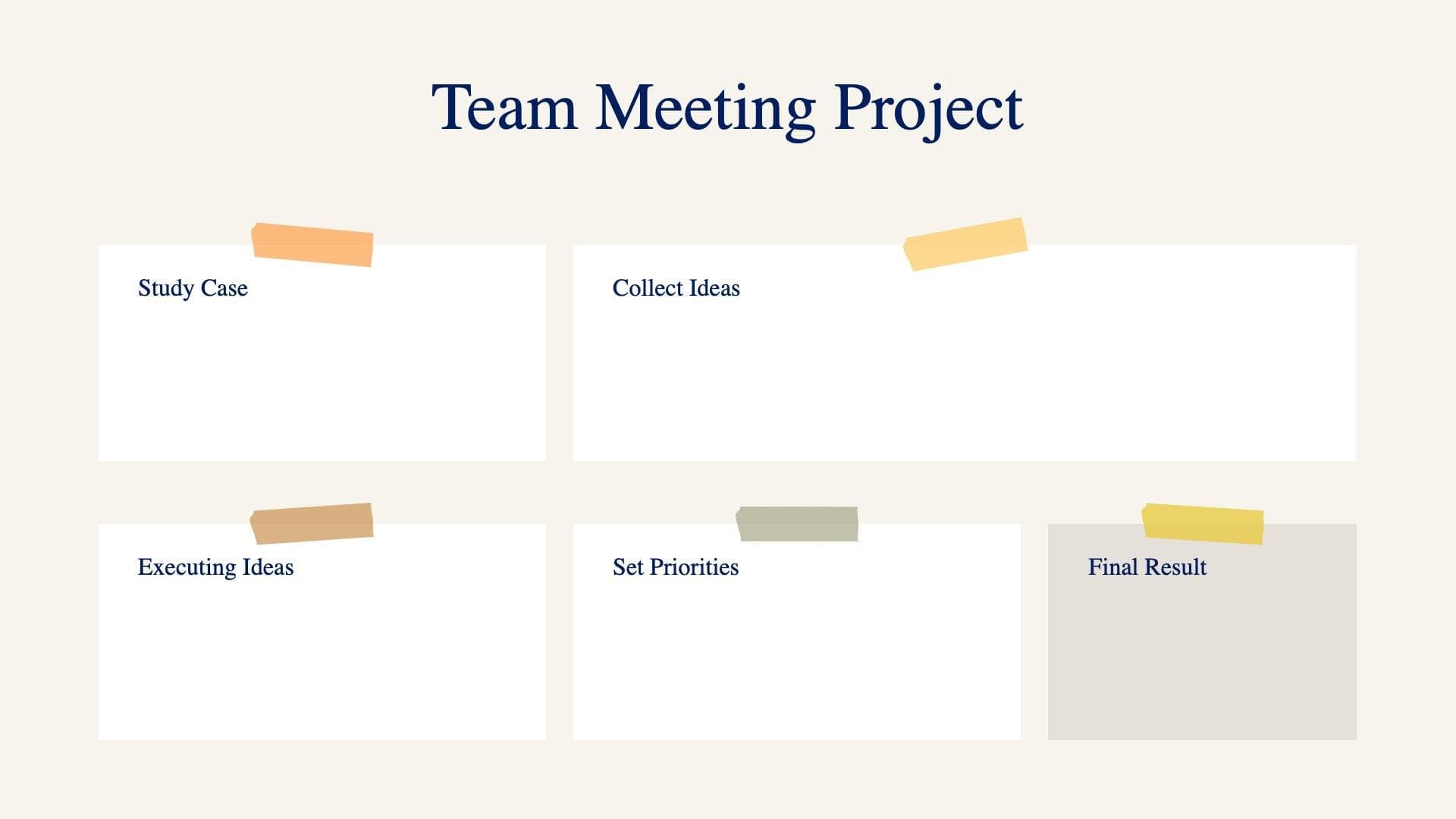 Team Meeting Project Slide Infographic Template S08122214 | Infografolio
