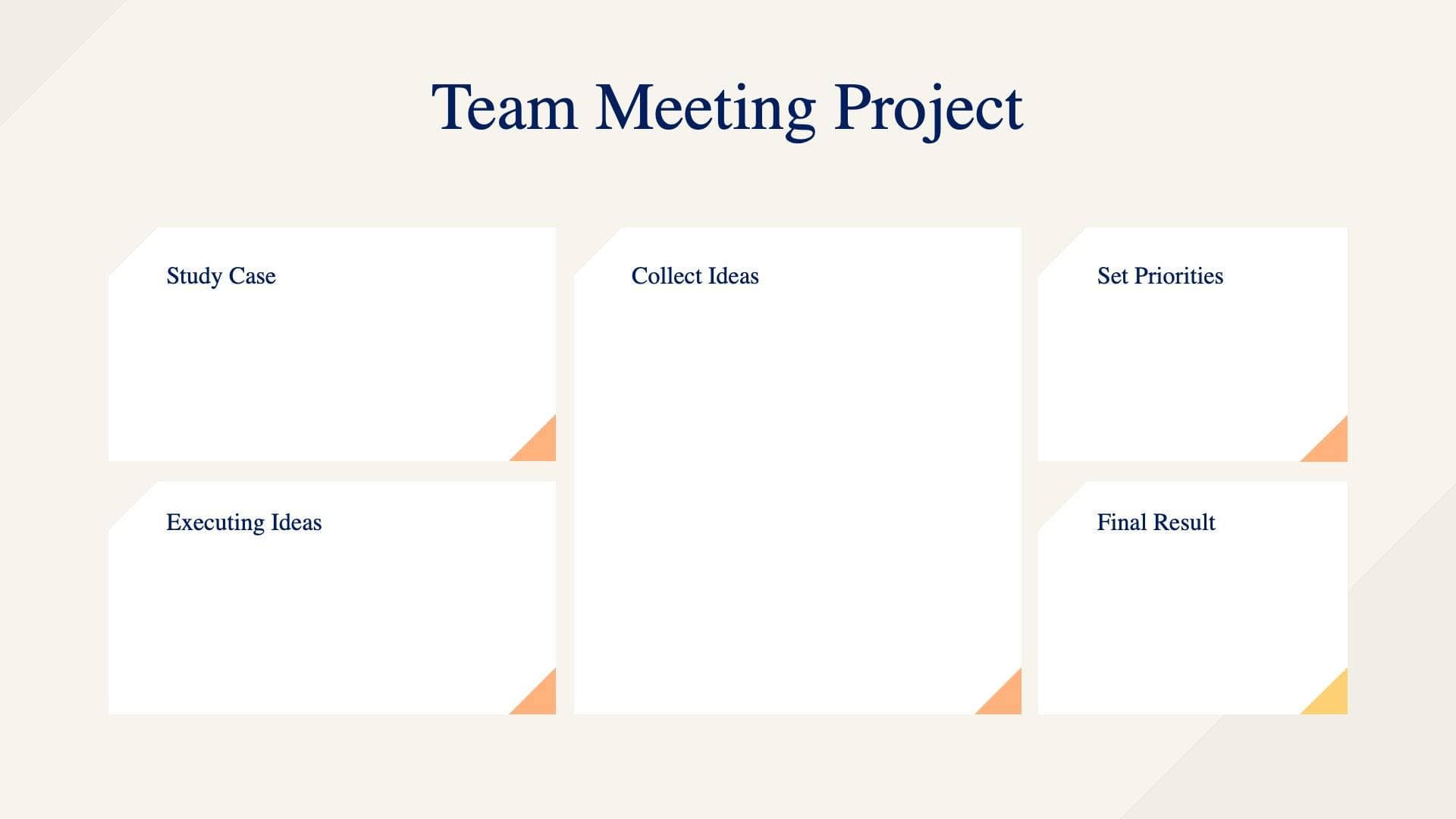 Team Meeting Project Slide Infographic Template S08122215 | Infografolio