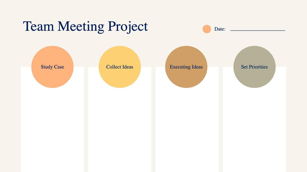 Team Meeting Project Slide Infographic Template S08122217 – Infografolio