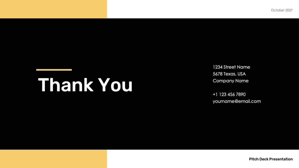 Thank You Slide Template S09202235 – Infografolio