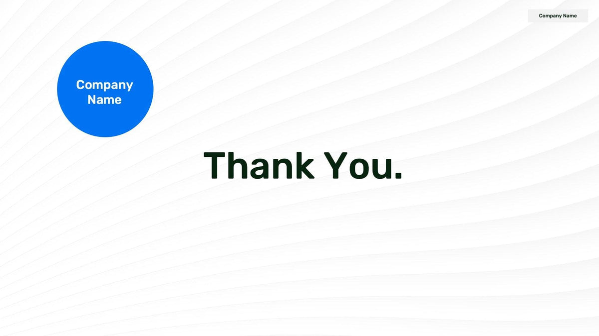 Thank You Slide Template S11082201 – Infografolio