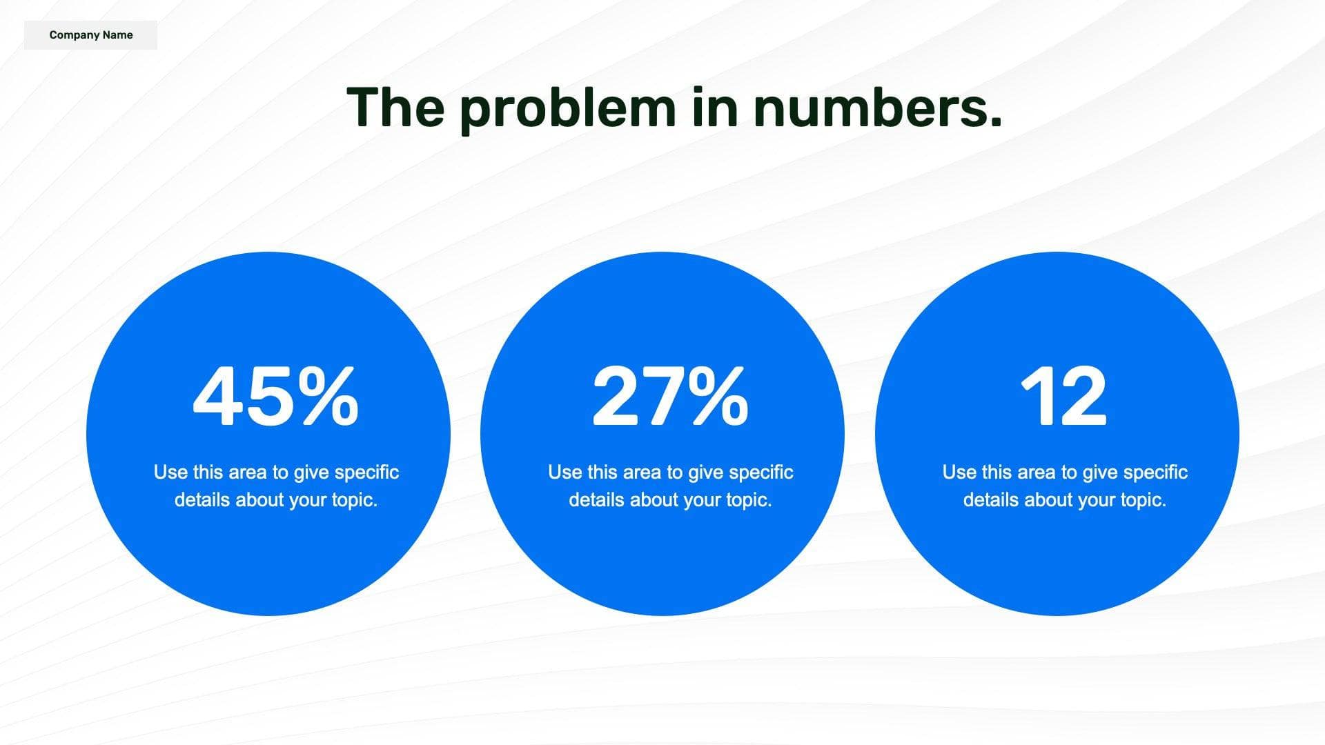 Numbers Slide Template S11082201 | Infografolio