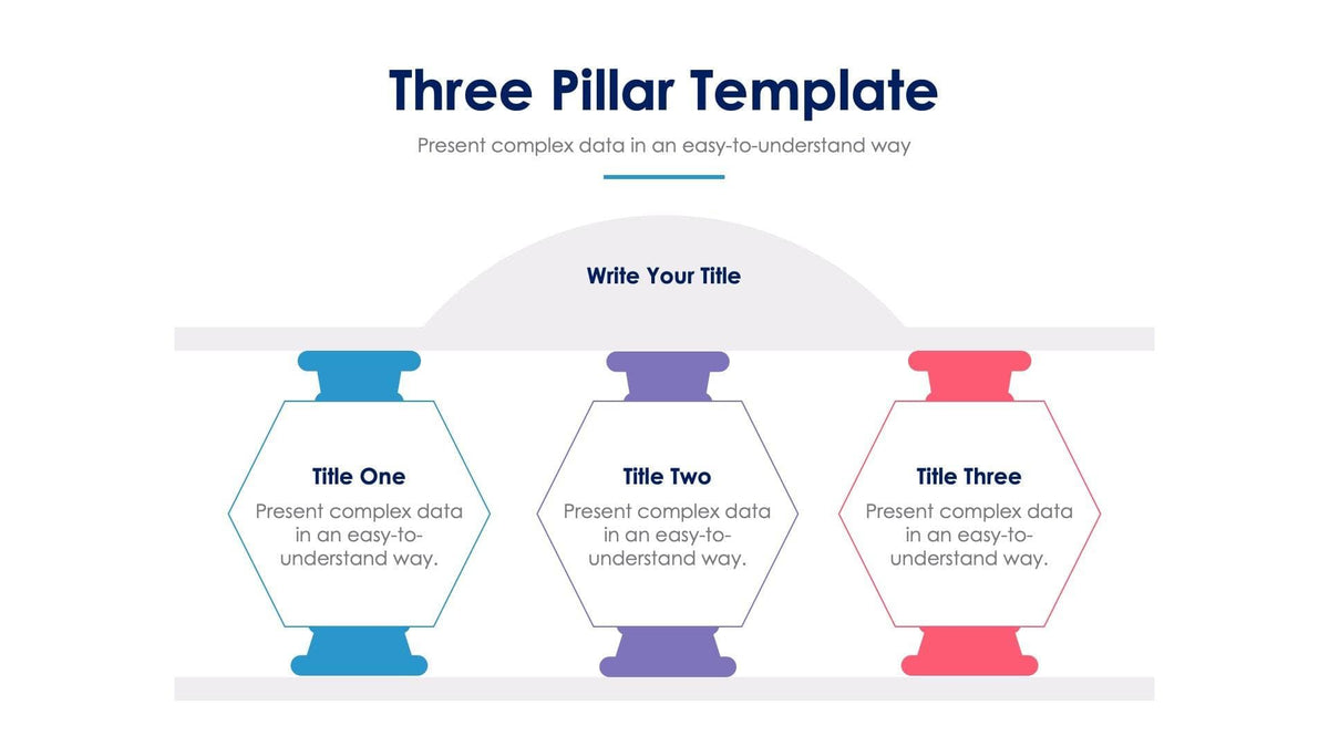 Three Pillar Slide Infographic Template S07272210 – Infografolio