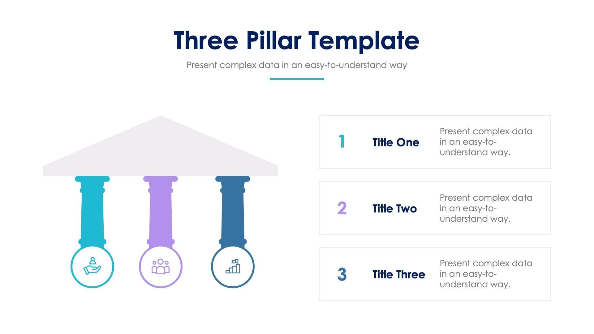 Three Pillar Slide Infographic Template S07272211 | Infografolio