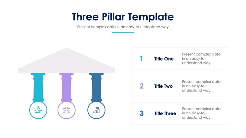 3 Pillars Slide Templates | Infografolio