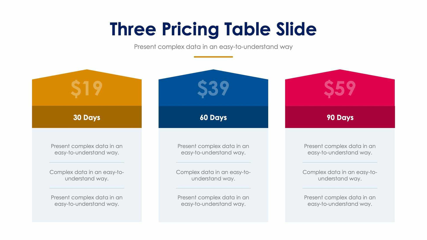 Three Pricing Table Slide Infographic Template S12152110 – Infografolio