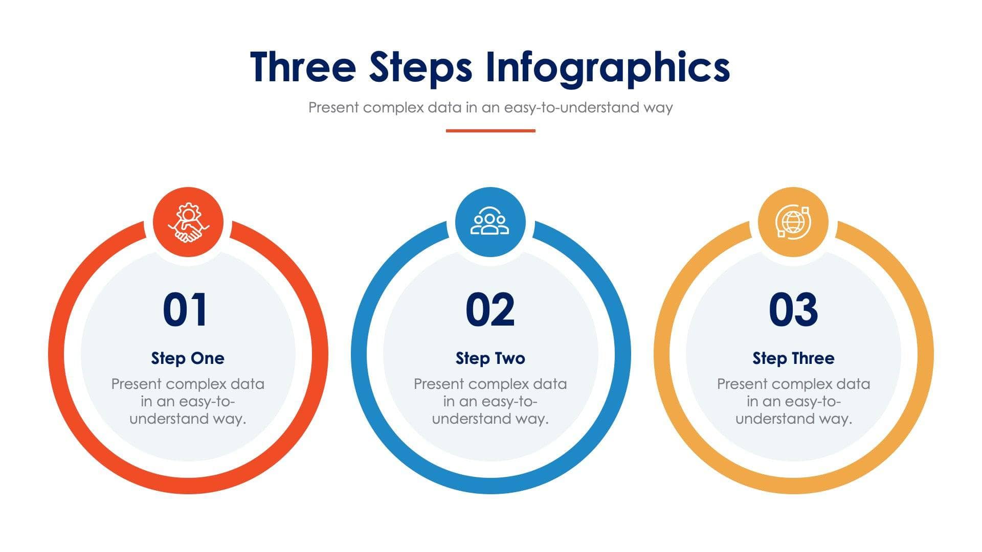 Three Steps Slide Infographic Template S06082204 | Infografolio